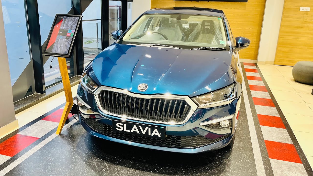 Škoda Slavia 1.5 STYLE TSI DSG -New Colour Launch - YouTube
