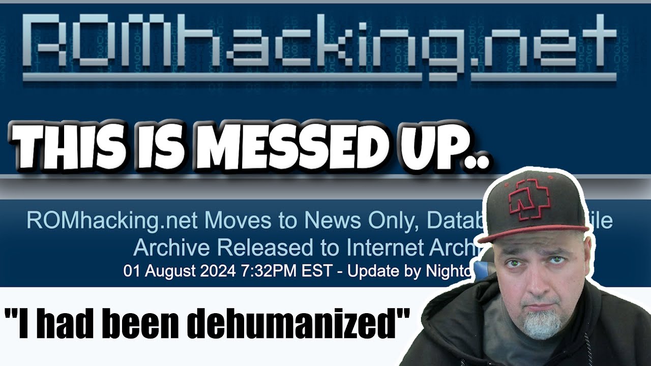 This Is Really Messed Up! Romhacking.net To Shutdown Operations Due To Some F'D Up Stuff! - YouTube