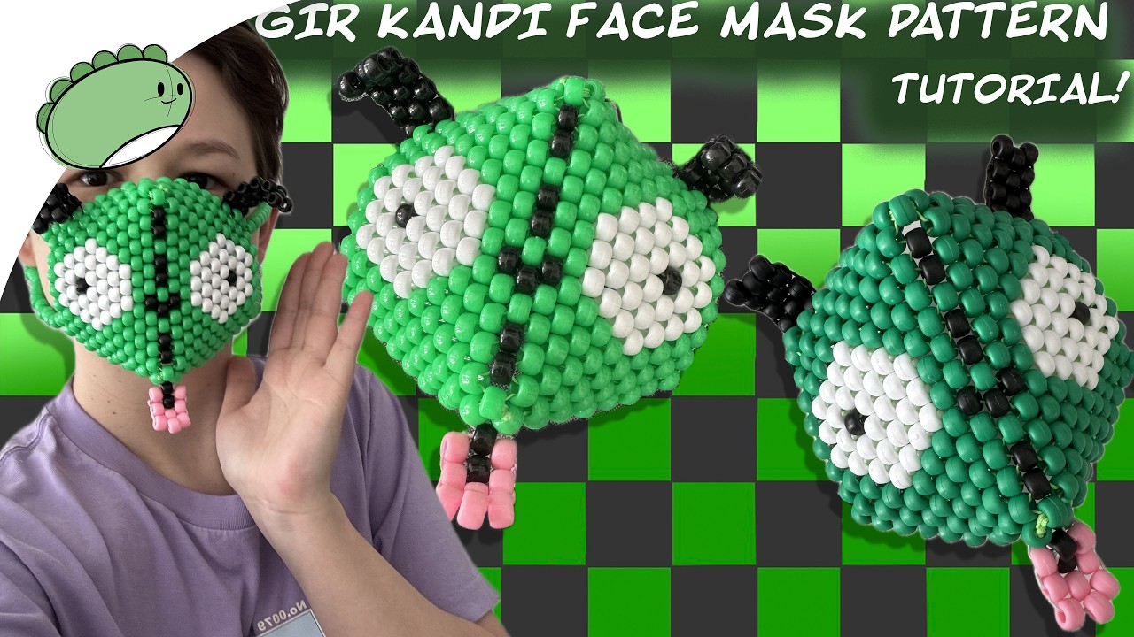 Gir Kandi Face Mask Tutorial! (Pattern Tutorial) - YouTube