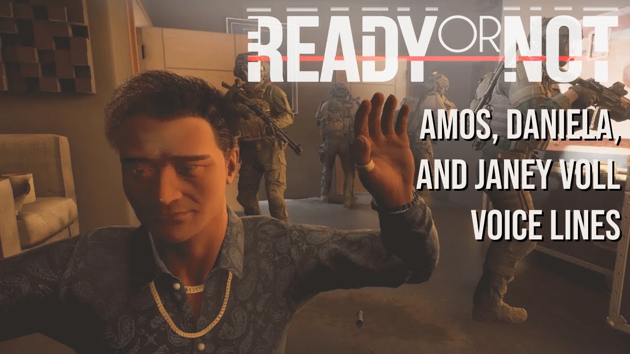 Ready or Not - Voll Family (Amos, Daniela, & Janey) Voice Lines - YouTube