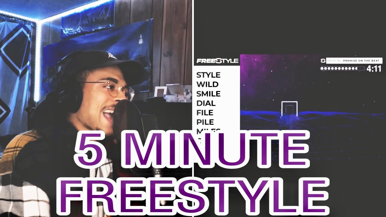 5 MINUTE RAP FREESTYLE - Justin Starling - YouTube