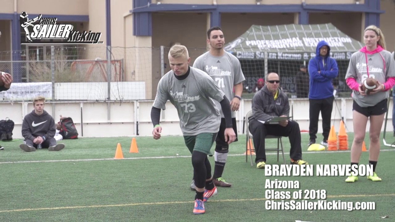 Brayden Narveson - Kicker/Punter - YouTube