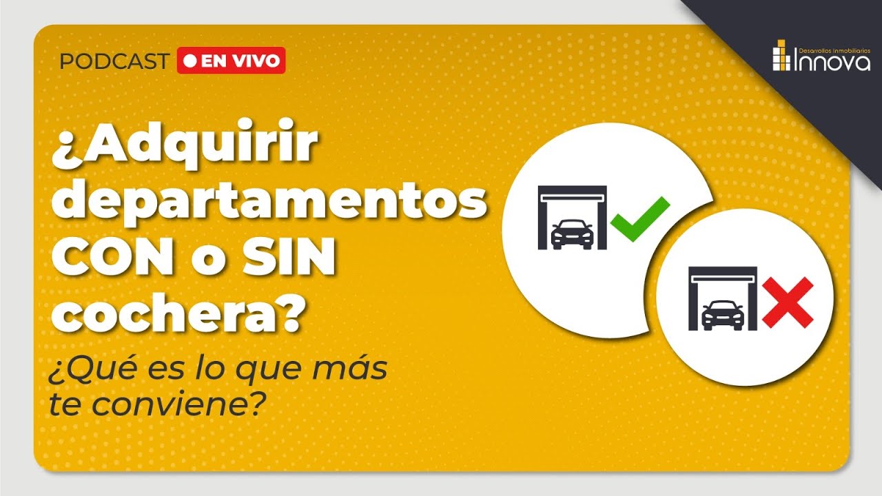 La cochera es buena inversión? | Descubrí cómo debes adquirir tu ...