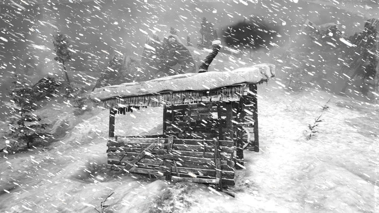 BRUTAL CANADIAN WINTER with EXTREME COLD and snowstorms for sleeping ...