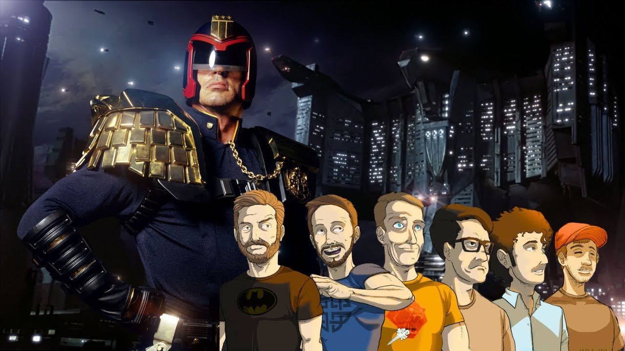 Funhaus play Judge Dredd, Binary Domain & Rogue Troopers - YouTube
