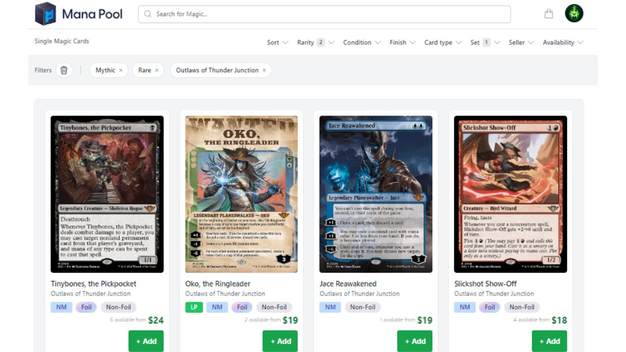 Manapool.com - The Marketplace For Magic Cards - YouTube