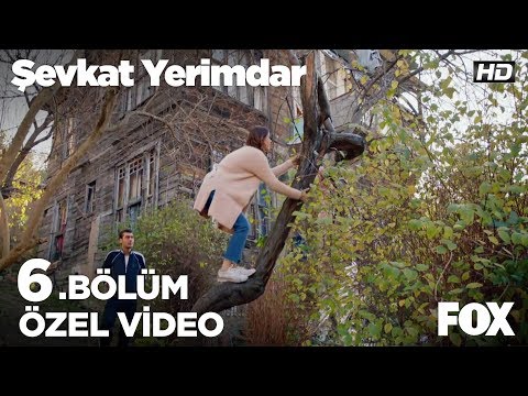Esin, ağaca çıktığı gibi inemeyince Şevkat'in diline düştü...Şevkat Yerimdar 6. Bölüm