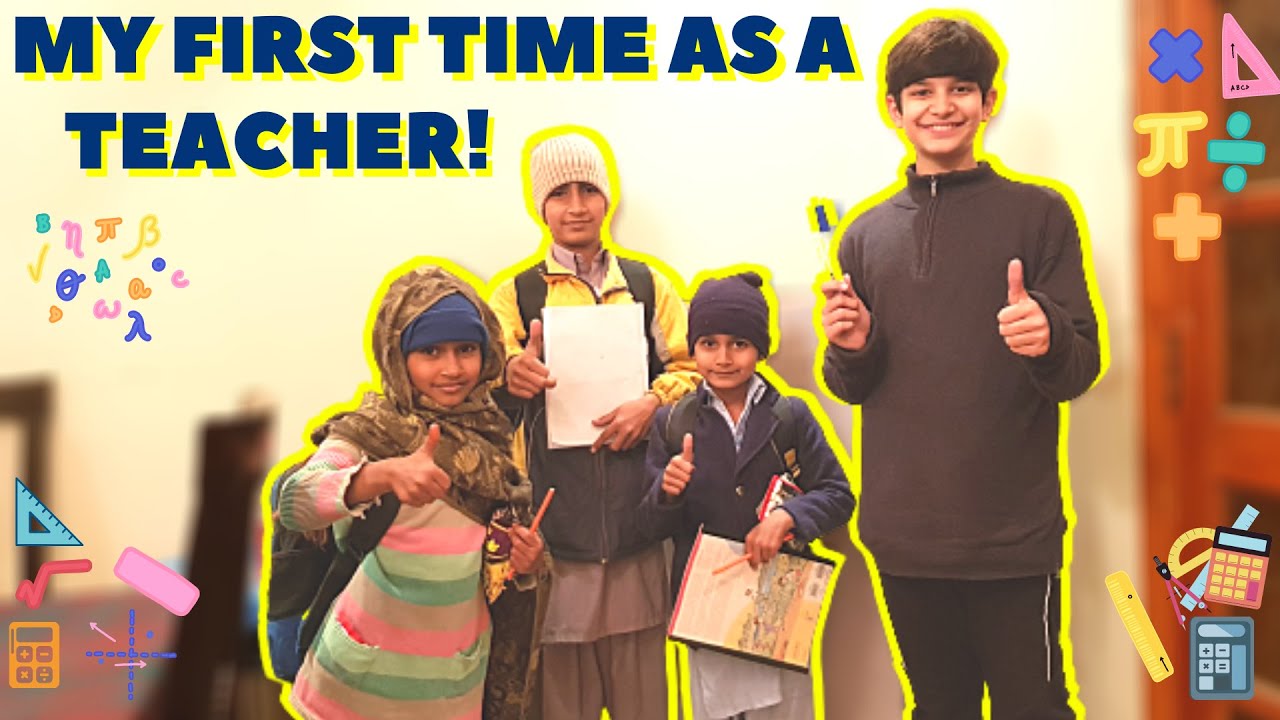 My First Time as a Teacher! A Teaching Experience and Study Session ...