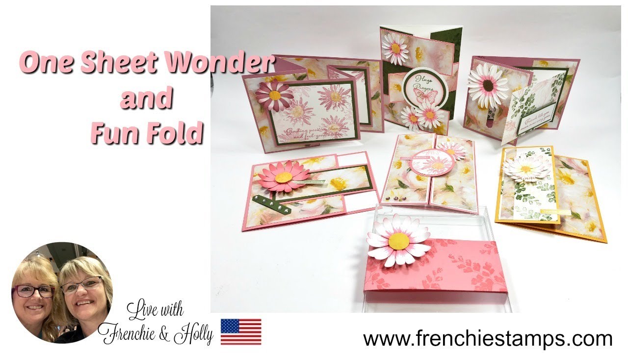 One Sheet Wonder and Fun Fold - YouTube