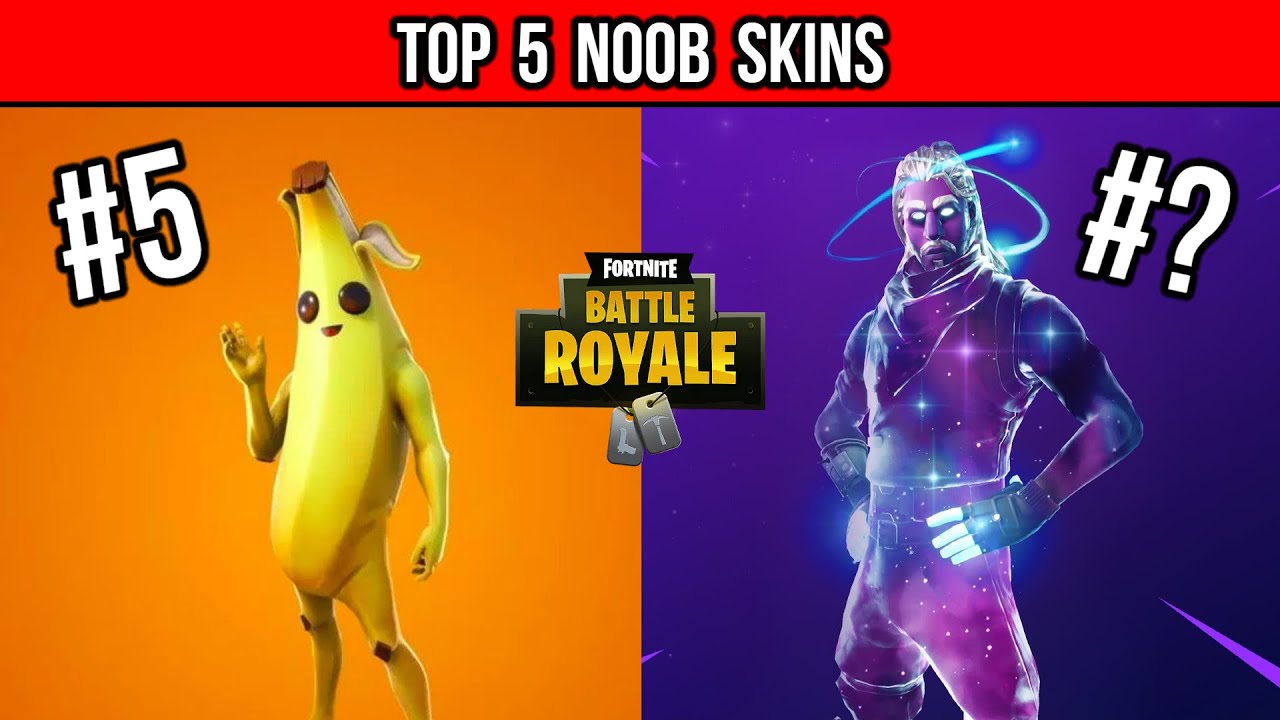 TOP 5 NOOB Skins in FORTNITE (Ch 2 Season 6) - YouTube
