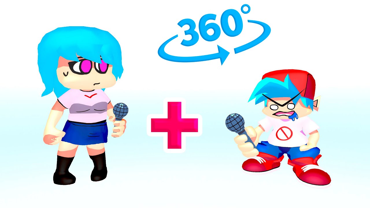 Vs Sky 360° 3D Animation Friday Night Funkin - YouTube