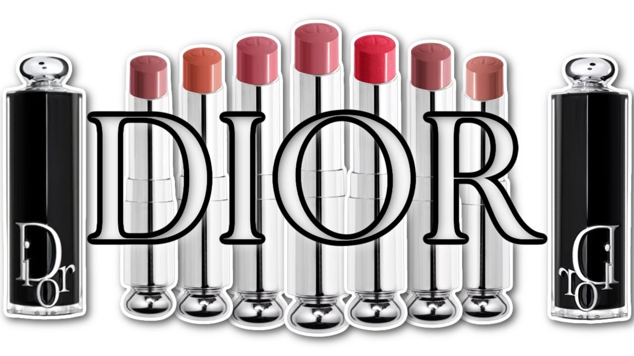Dior Addict Shine Lipstick Collection (to date) Swatches, Demos ...