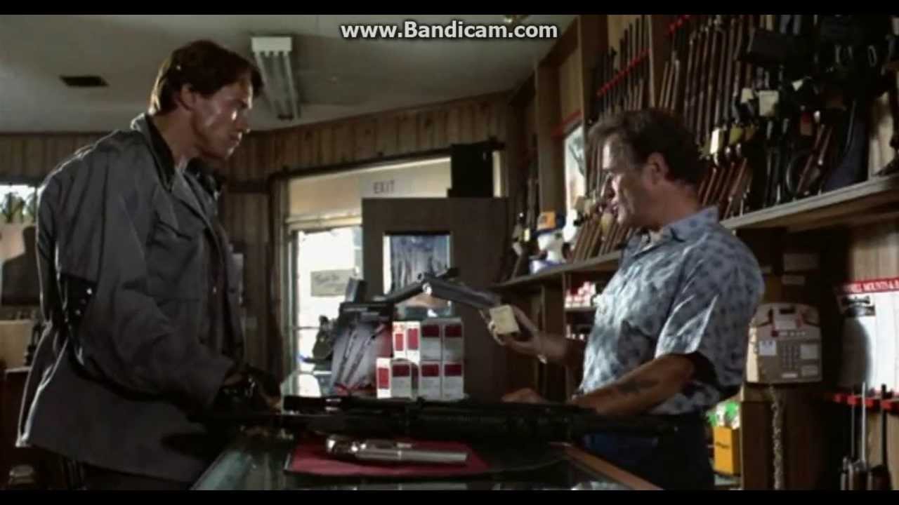 The Terminator Uzi 9MM - YouTube