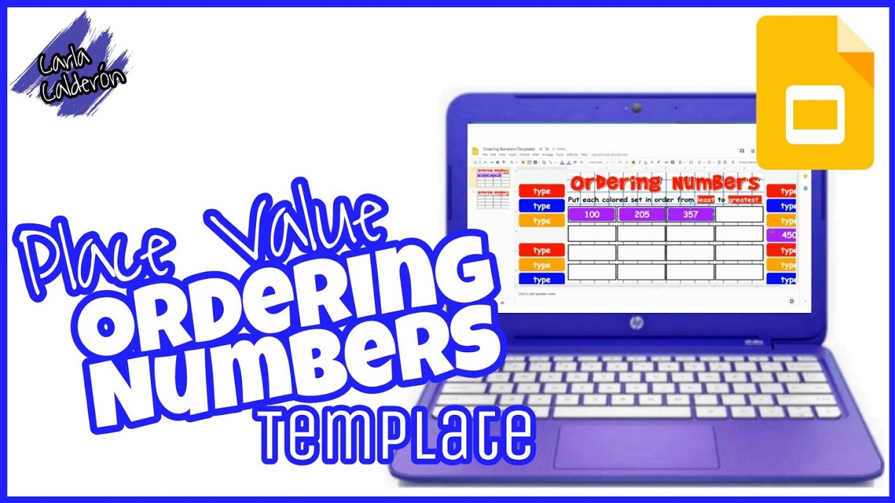 Place Value: Ordering Numbers (Template) - YouTube