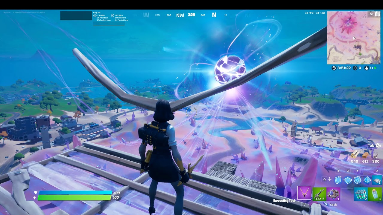 Fortnite Zero Point as of 3/10/2021 - YouTube