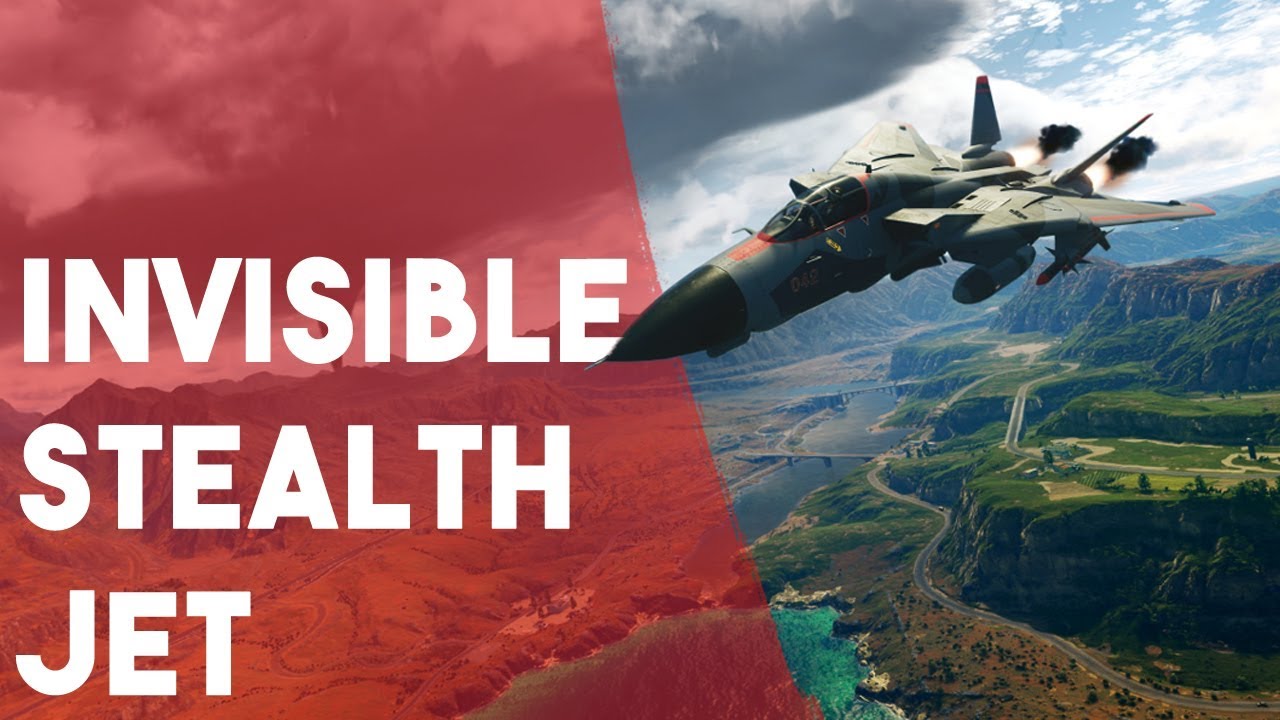 JUST CAUSE 4 STEALTH MICROFIGHTER GAMEPLAY - INVISIBLE JET - YouTube