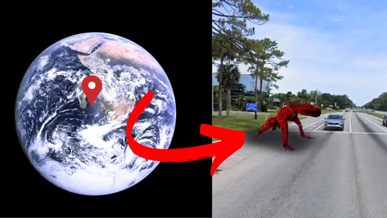 SCP 939 in REAL lide on google maps secret photo SCP project - YouTube