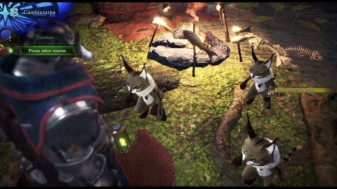 Monster Hunter World Iceborne Bosque Primigenio. Tesoros Pillabichos ...