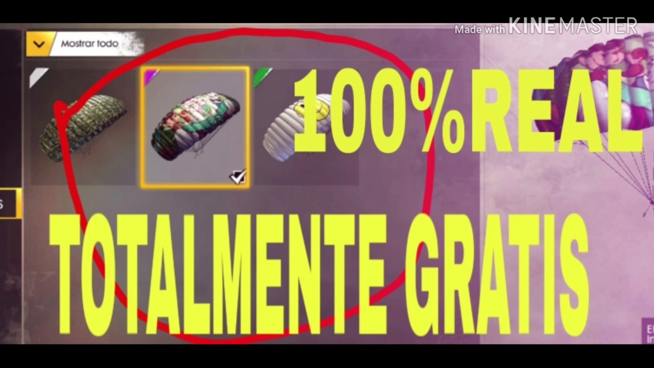 COMO CONSEGUIR EL NUEVO PARACAIDAS GRATIS EN FREE FIRE 100% REAL - YouTube