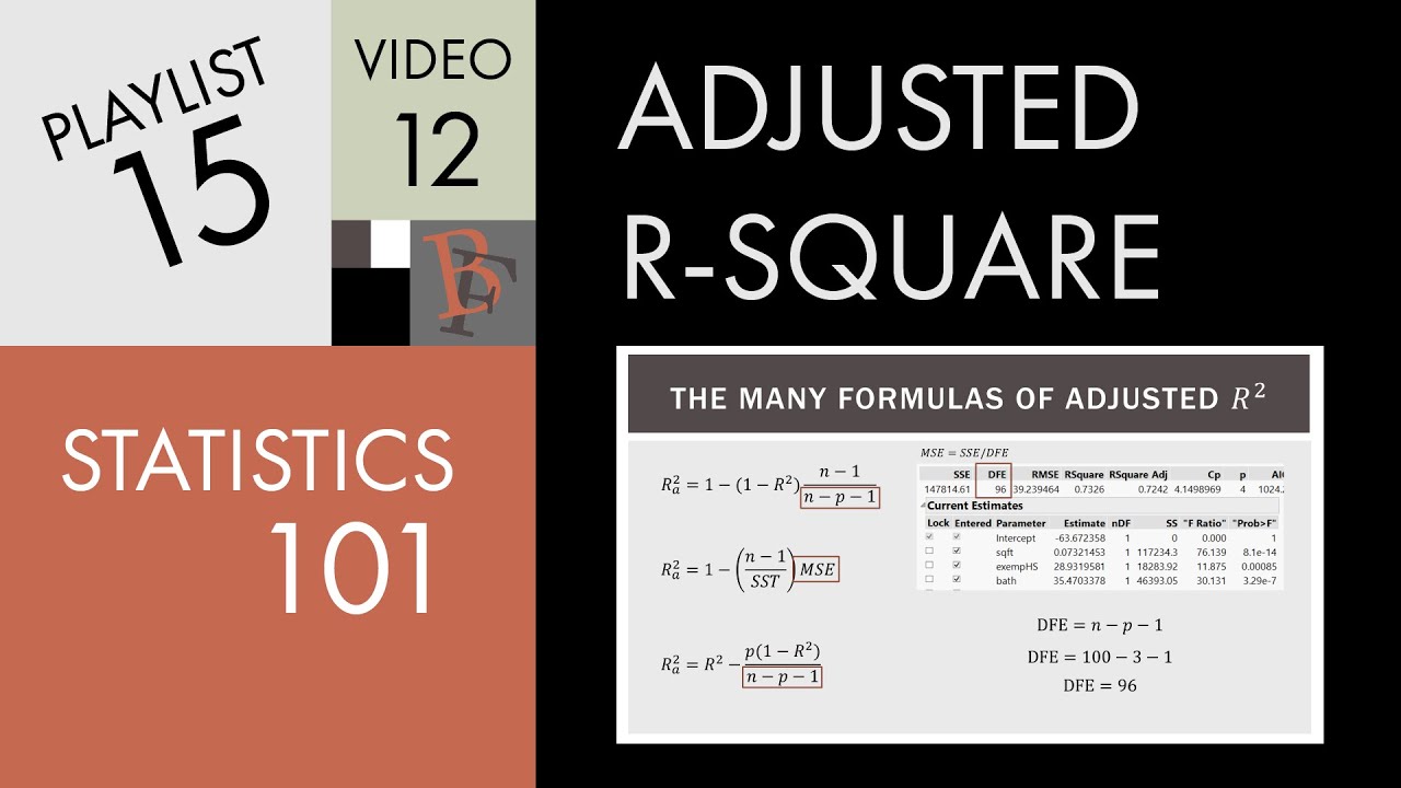 Statistics 101 Multiple Regression Adjusted R square YouTube statistics-101-multiple-regression-adjusted-r-square-youtube