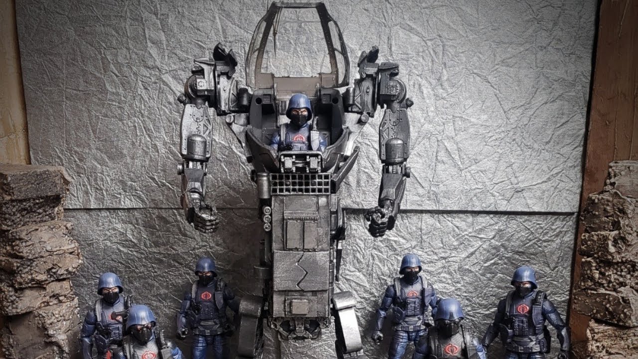 GI Joe Classified Custom McFarlane Avatar FULL body Mech - YouTube