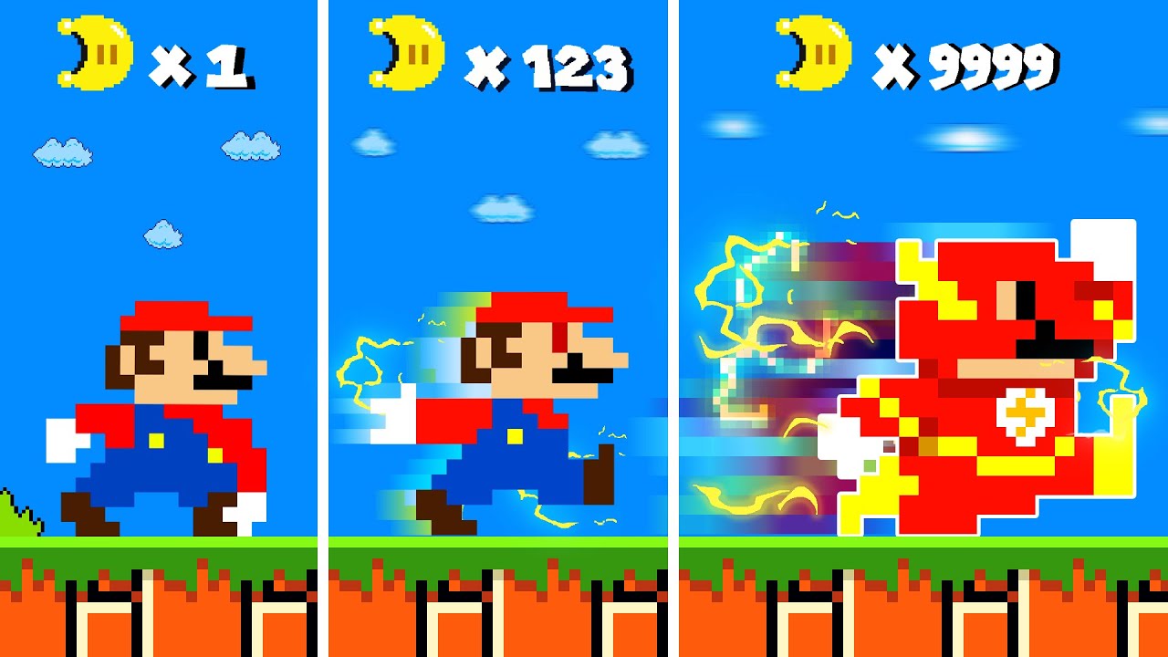 Moons Unlock Abilities:Upgrading Mario to the FASTEST Ever with 999 ...