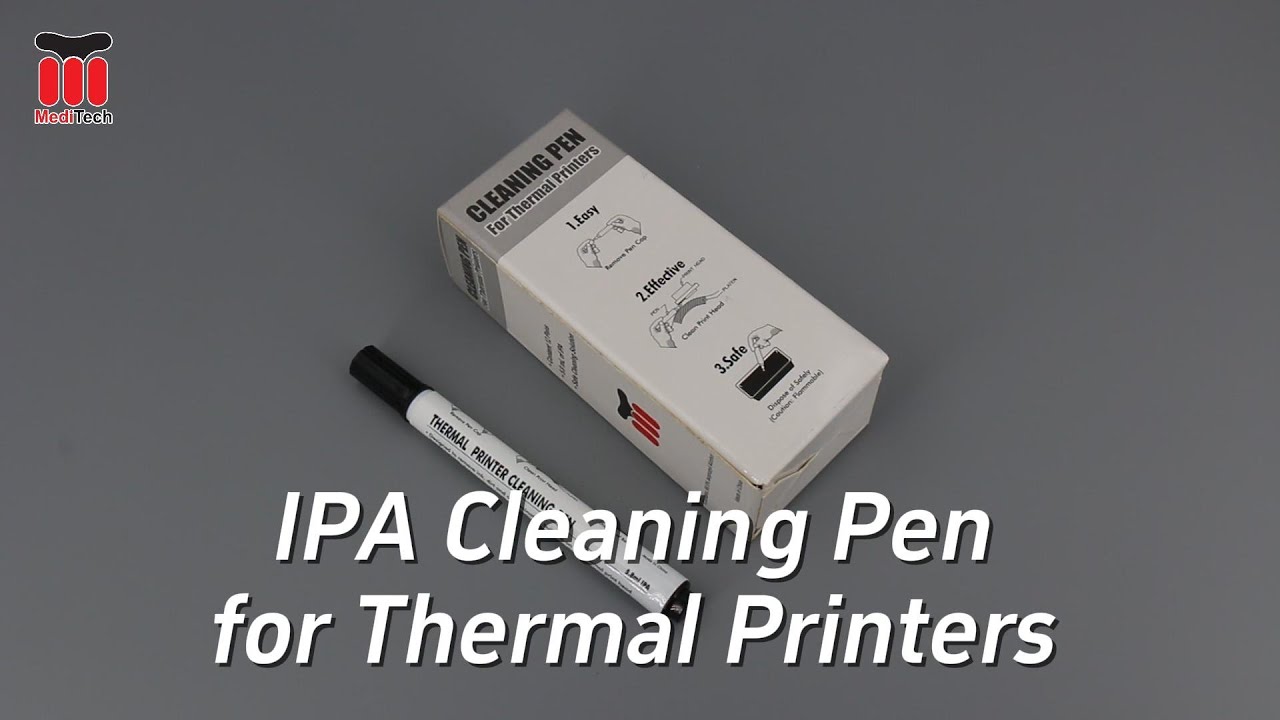 IPA Cleaning Pen for Thermal Printers - YouTube