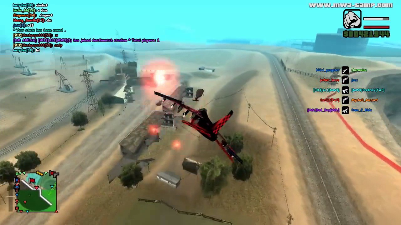 GTA SA:MP Hydra Skills in MW3 - [R]Hoang_Duy - YouTube