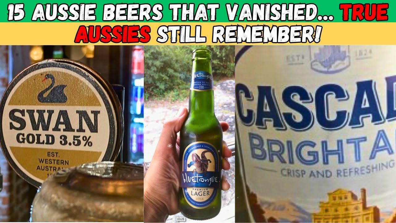 15 Aussie Beers That Vanished Forever (But True Aussies Still Remember) - YouTube