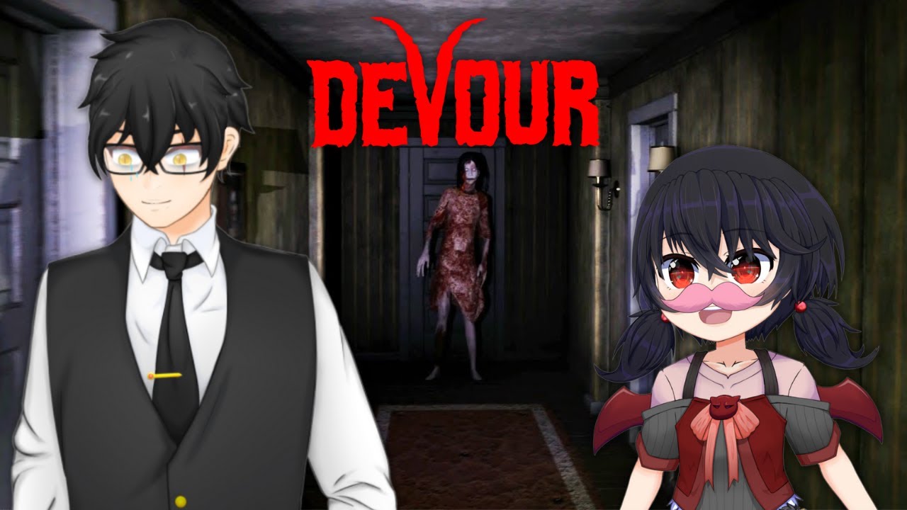 【ENVtuber Plays: Devour 】Another Scary game with Rin! hope she will ...
