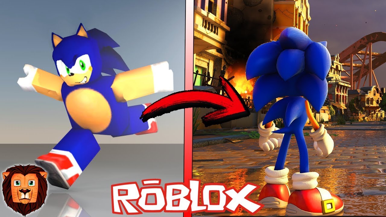 EL SONIC MAS REALISTA DE ROBLOX | SONIC WORLD ADVENTURE EN ROBLOX LEON ...