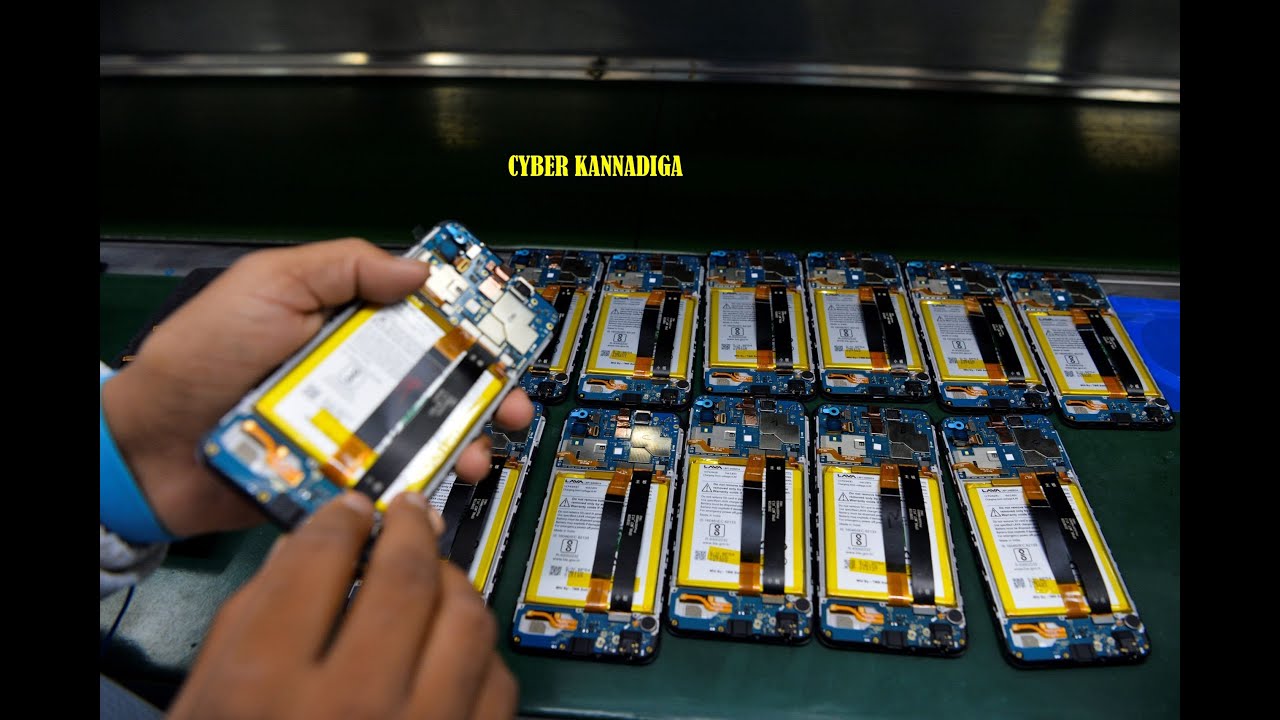 How china's Smart phone are assembled ! - YouTube