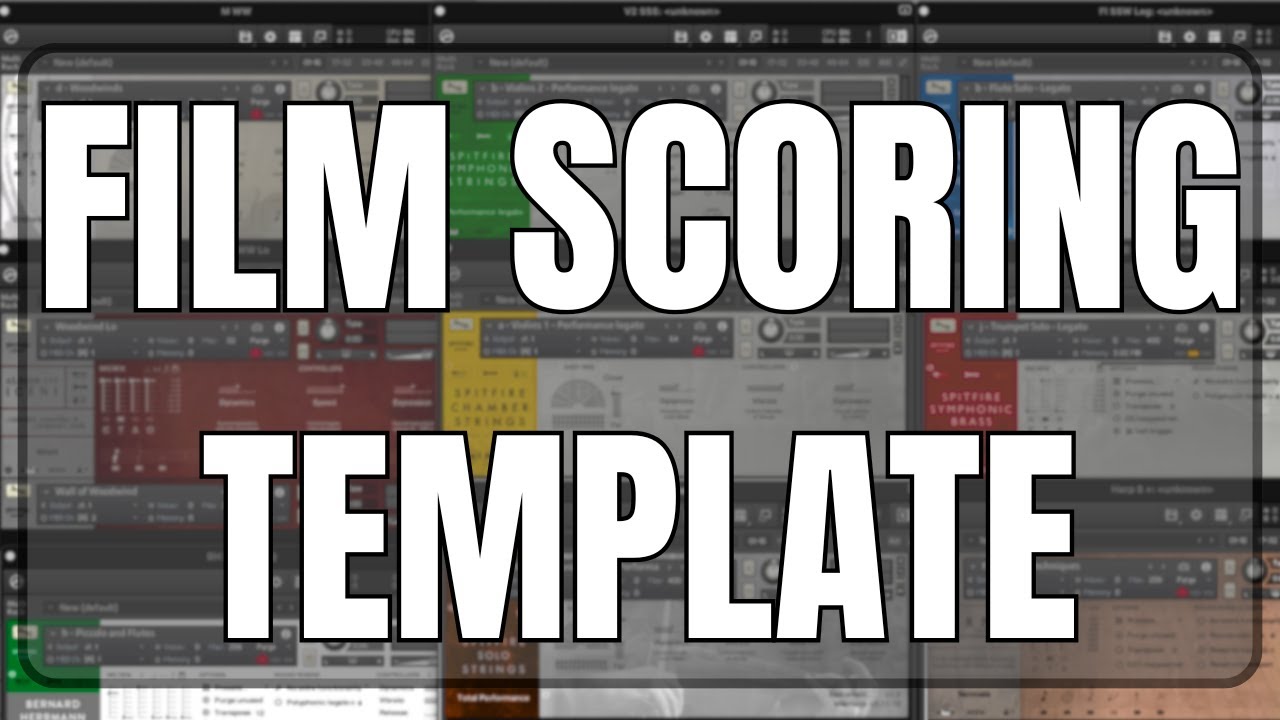 Film Scoring TEMPLATE - YouTube