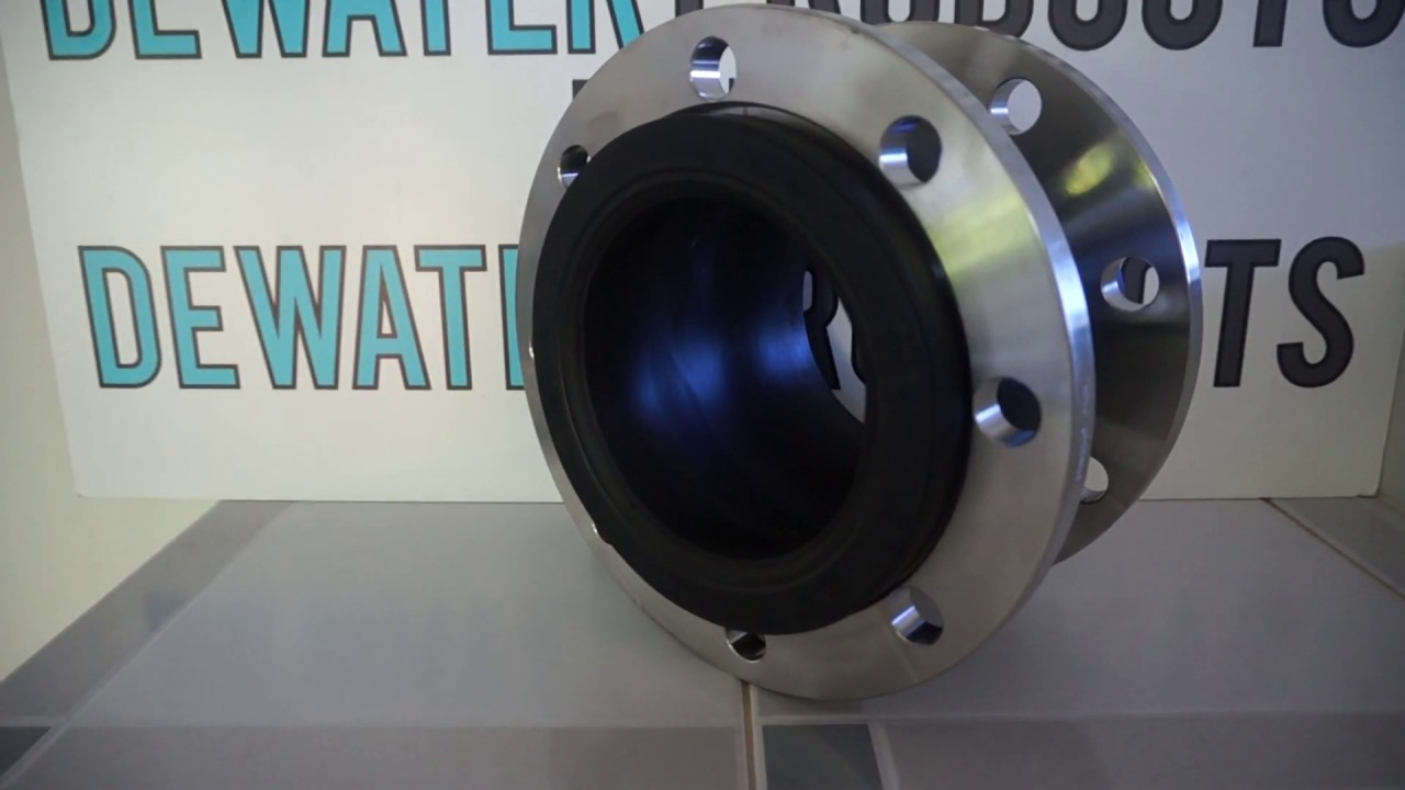 316 Stainless Steel Flanged FSF Single Sphere Rubber Expansion Joint ...