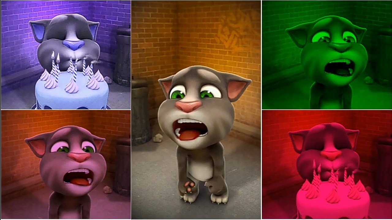 Learn Colors With Talking Tom Cat Kids Learn Colors & Fun Kids ...