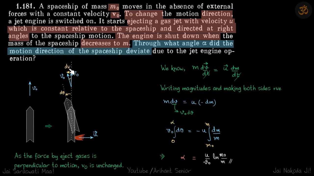 1.181 | Irodov Solutions | Mechanics - YouTube