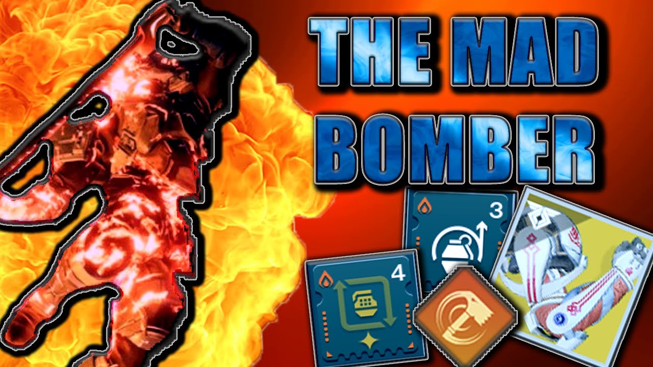THE MAD BOMBER - Destiny 2 Titan Build - Impact Induction + Ashen Wake ...