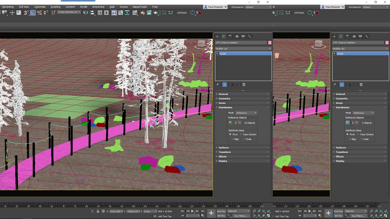 FOREST PACK 6: Distribution Modes - YouTube