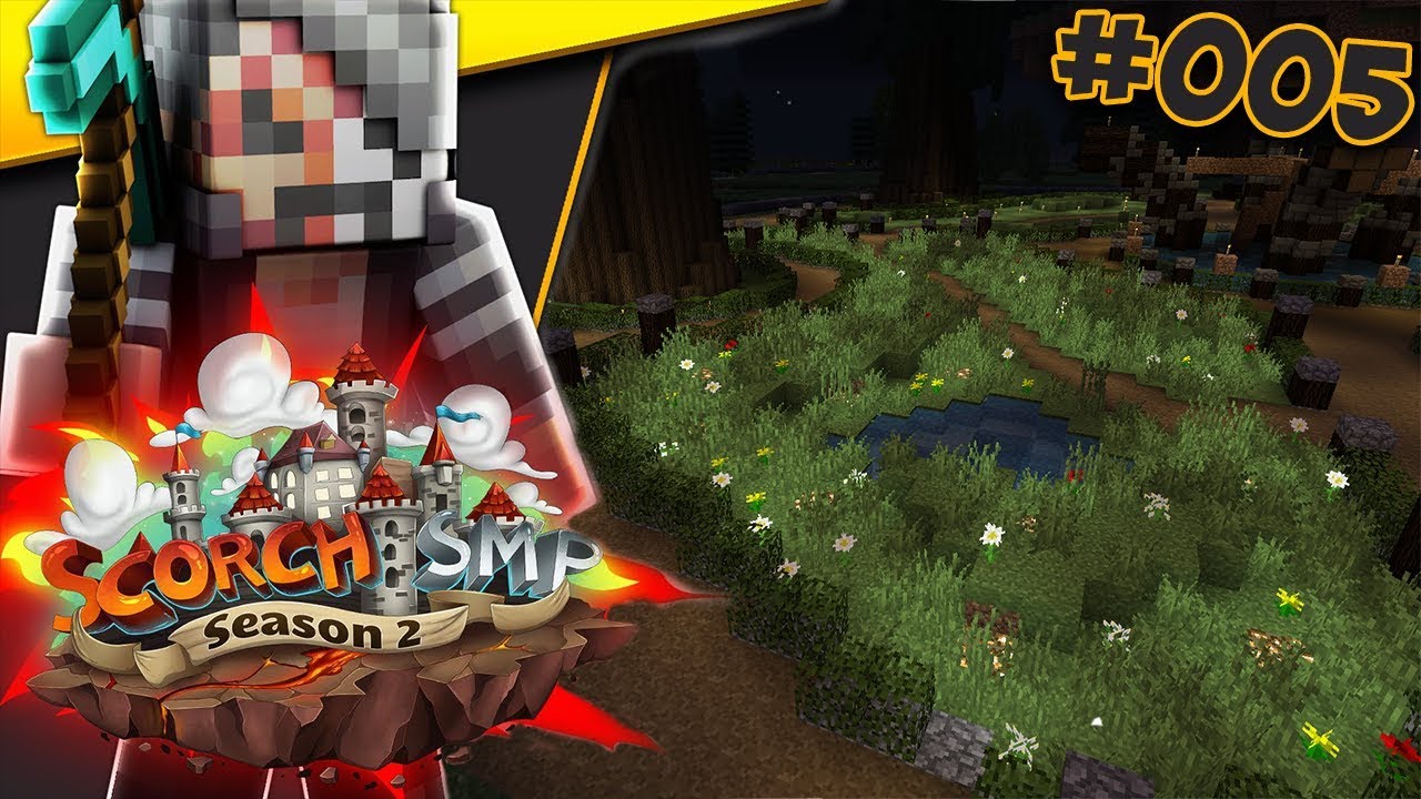 Scorch SMP S2 Ep 6 - Terrain Decorating! - YouTube