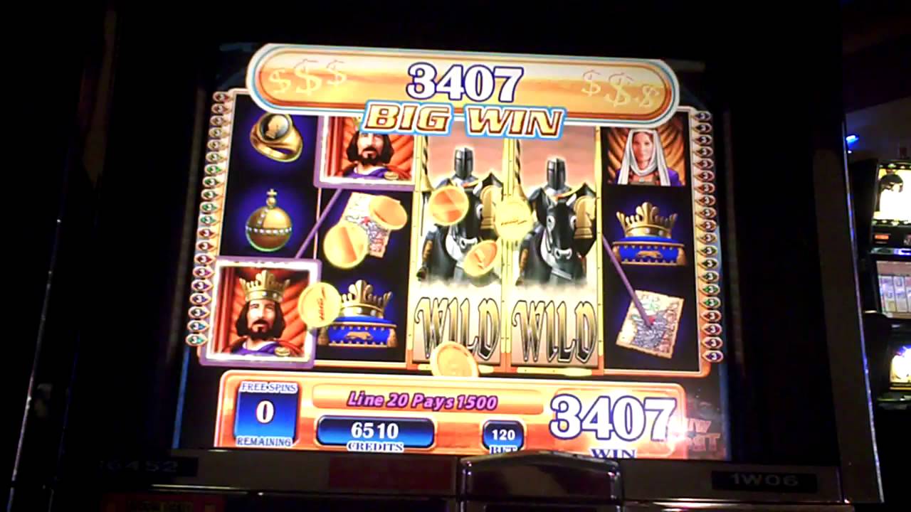 Black Knight Slot Machine Bonus - YouTube