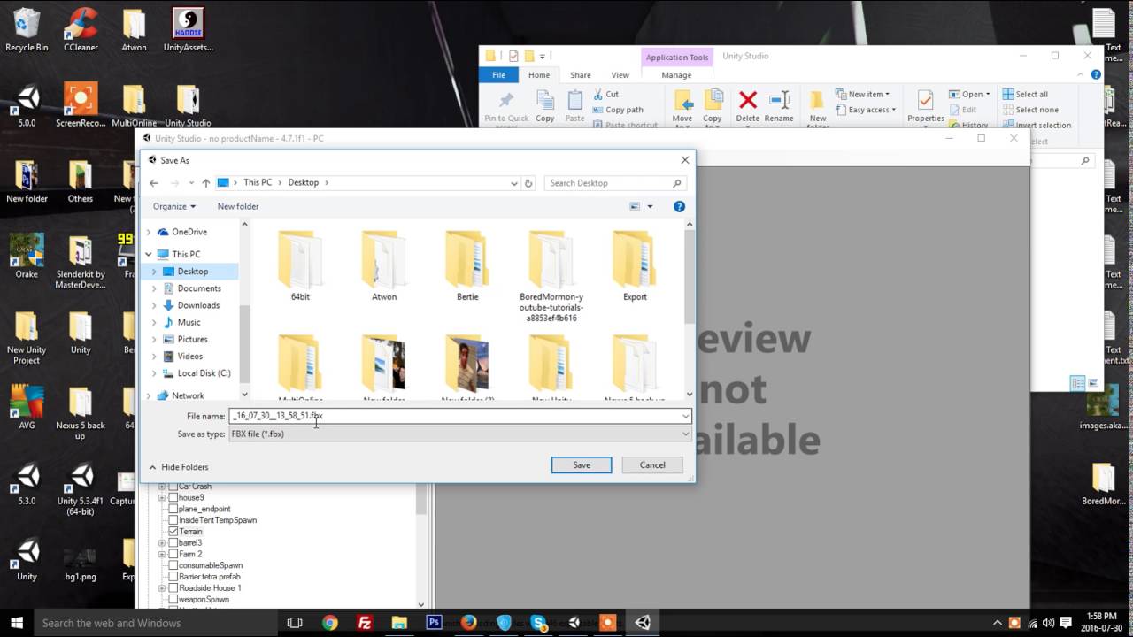 Unity Studio Problem Help ! :( - YouTube