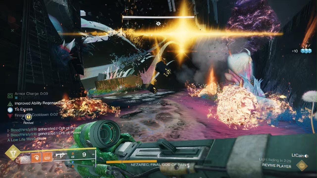 #Destiny #Destiny2 #D2 Root of Nightmares Raid : Nezerac , Final God of ...