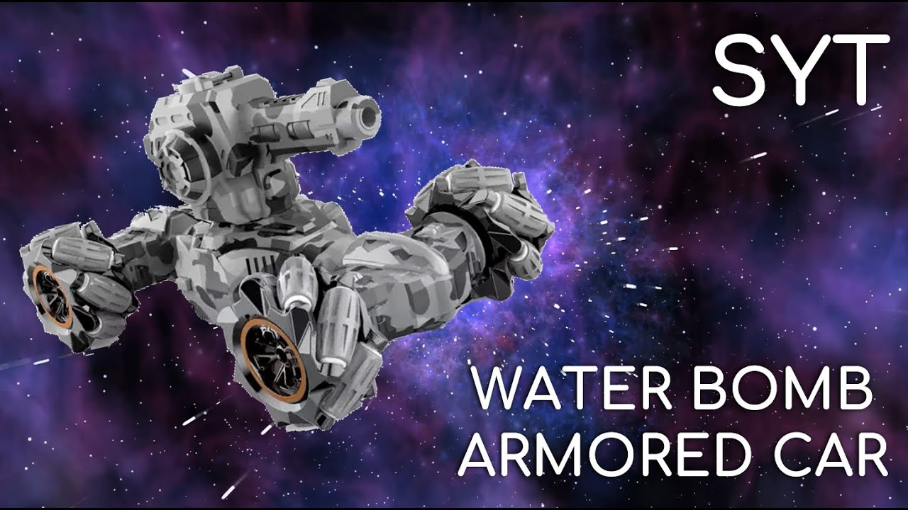 [REVIEW] SYT Water Bomb Armored Car | Water Bomb Blaster - YouTube