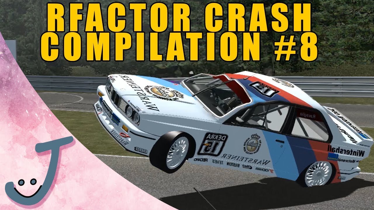 rFactor Crash Compilation #8 - YouTube