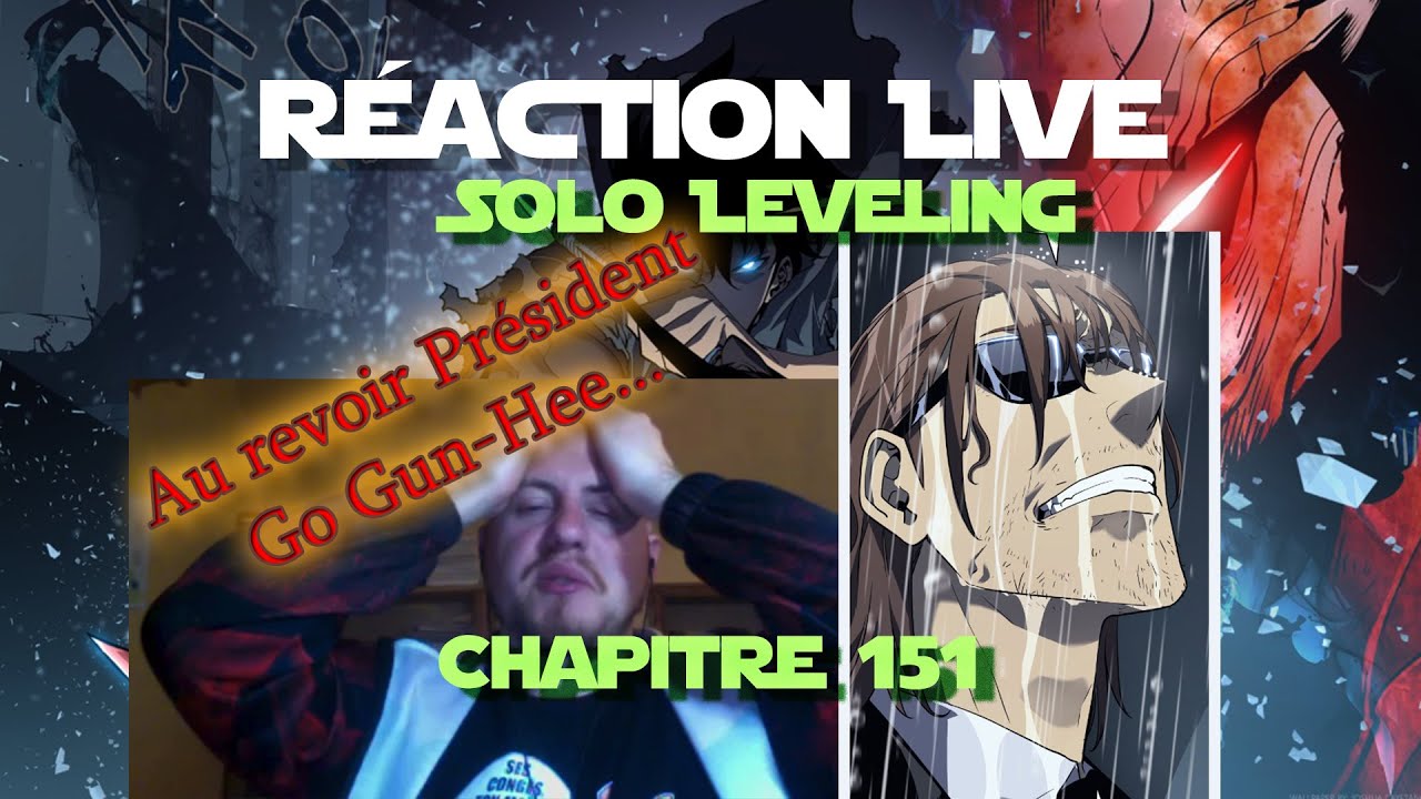 Solo Leveling chapitre 151 : Au revoir Président Go Gun-Hee ...