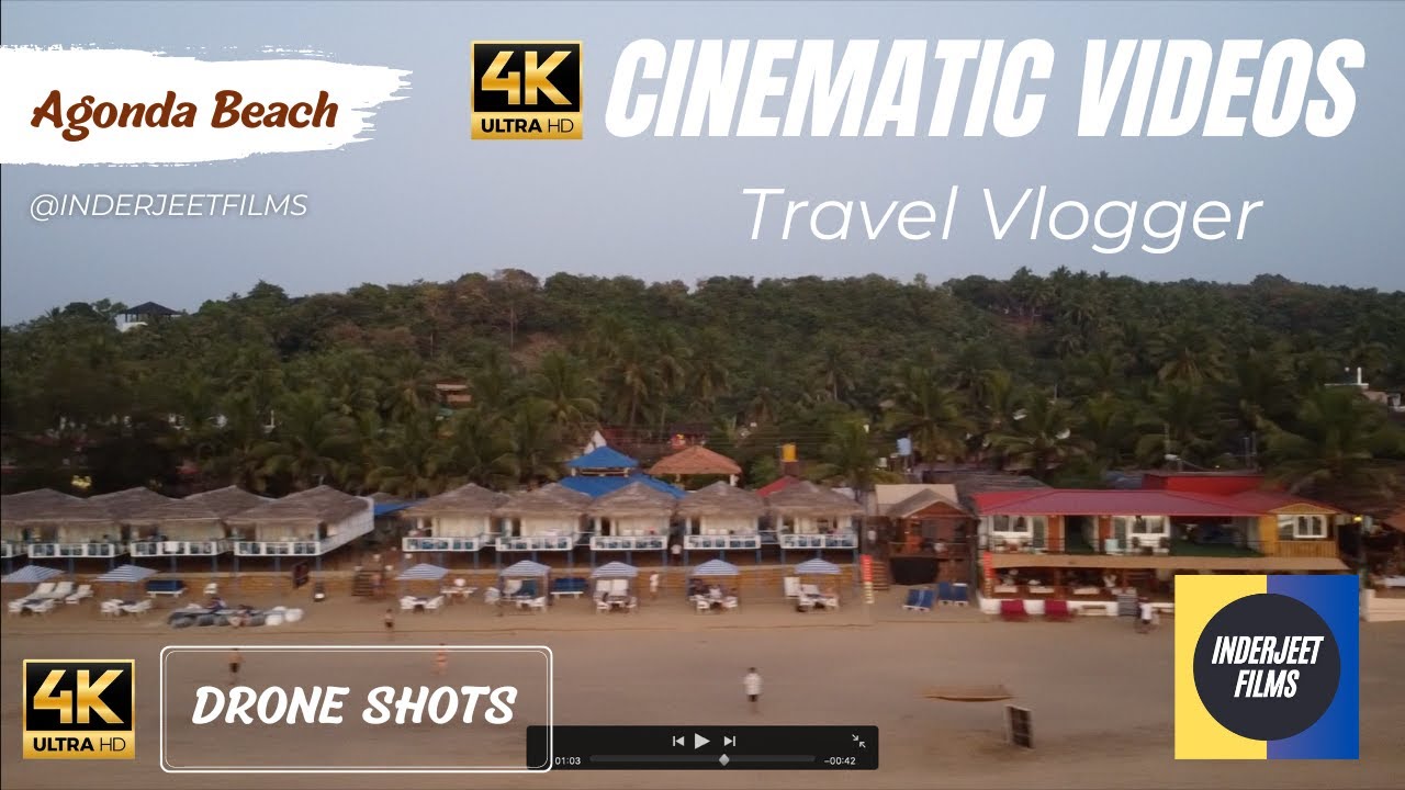Agonda Beach South Goa 2023 | Cinematic Views | Drone Shots - YouTube