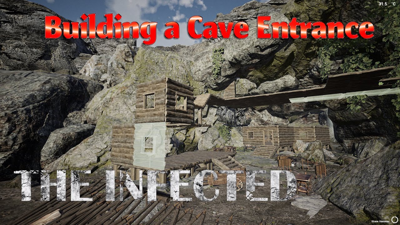 Building a Cave Entrance - The Infected - S2E12 - YouTube