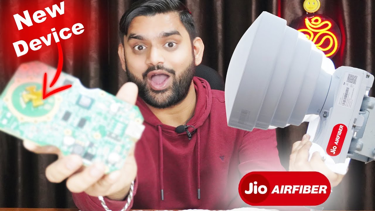 What inside Of Jio AirFiber New Outdoor Unit | Jio WiMax Device | Jio ...