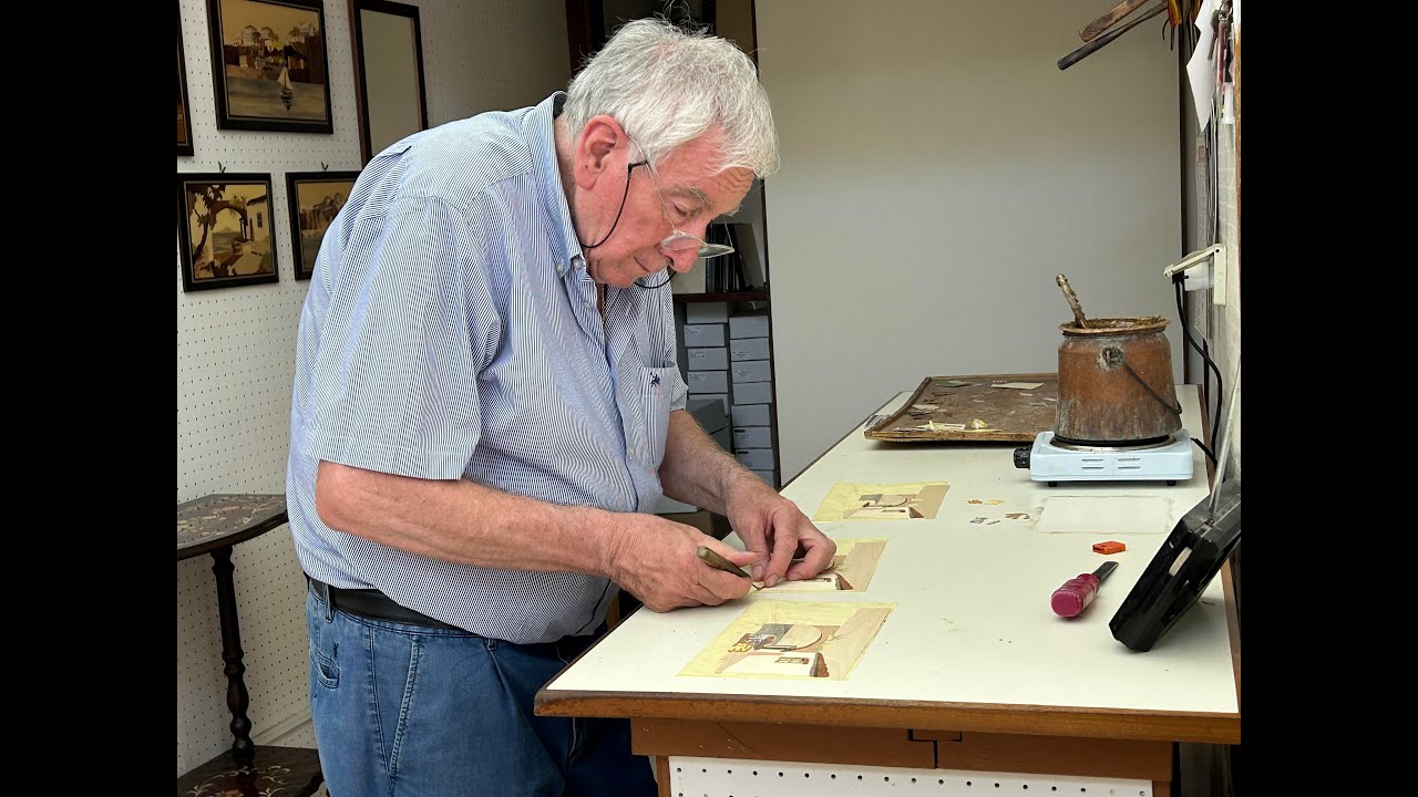 Authentic Artisan, Aniello Stinga, in Sorrento - YouTube