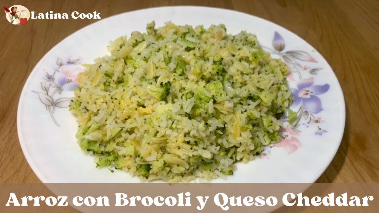 Arroz con Brocoli y Queso Cheddar | Latina Cook - YouTube